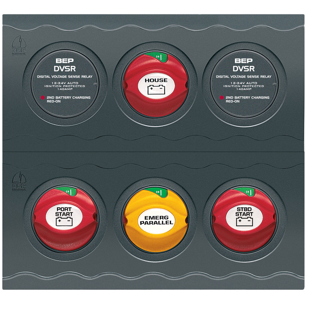 BEP Battery Management Contour Connect Panel f/Twin Engines w/VSR's [C ...